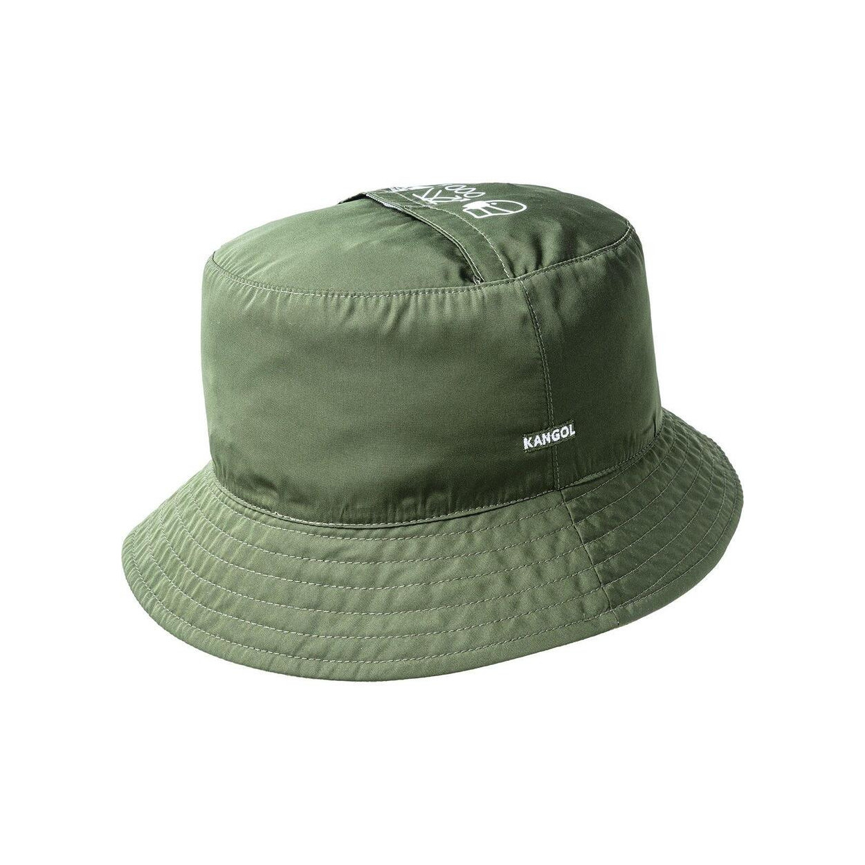 KANGOL - Bob Mixte COORDINATES MASK Kaki | E-boutique Cloane