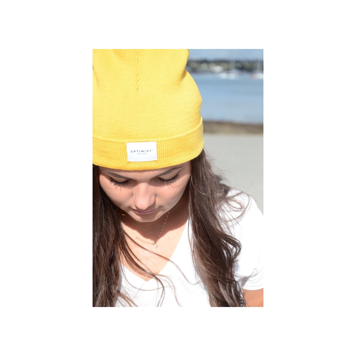 OPTIMIST' - Bonnet Mixte Jaune, Bleu Marine ou Orange | E-Shop CLOANE